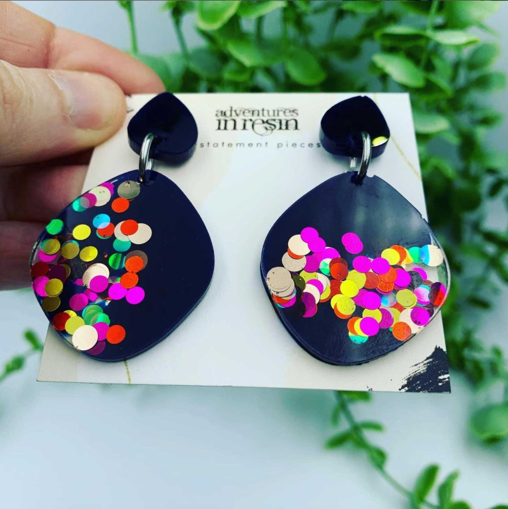 Earrings - Adventures in Resin